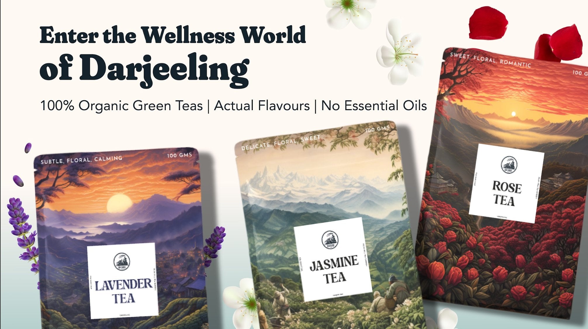 Wellness Range | Flavored Teas from Darjeeling | Dorje Teas